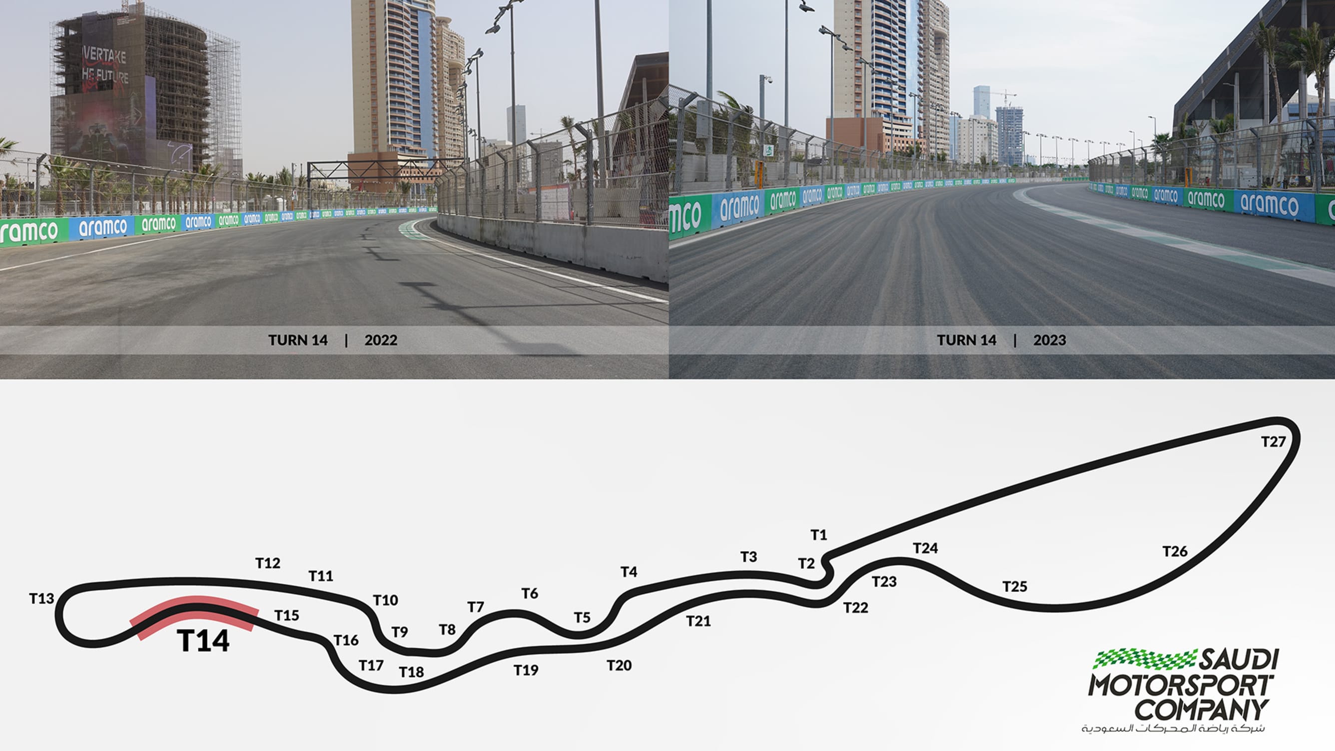 Jeddah Corniche Circuit announce track changes ahead of 2023 Saudi Arabian GP | Formula 1®