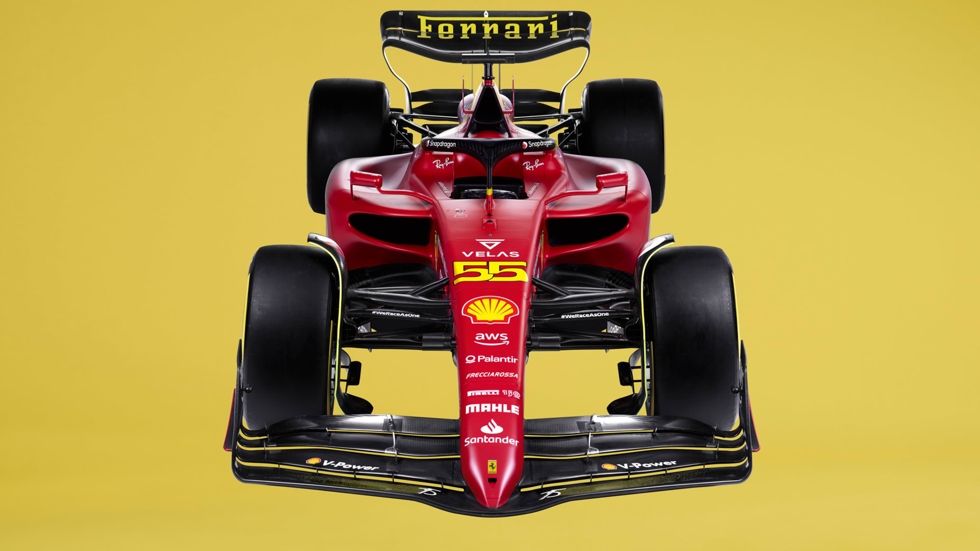 Ferrari unveil special livery with a splash of yellow for home Grand ...