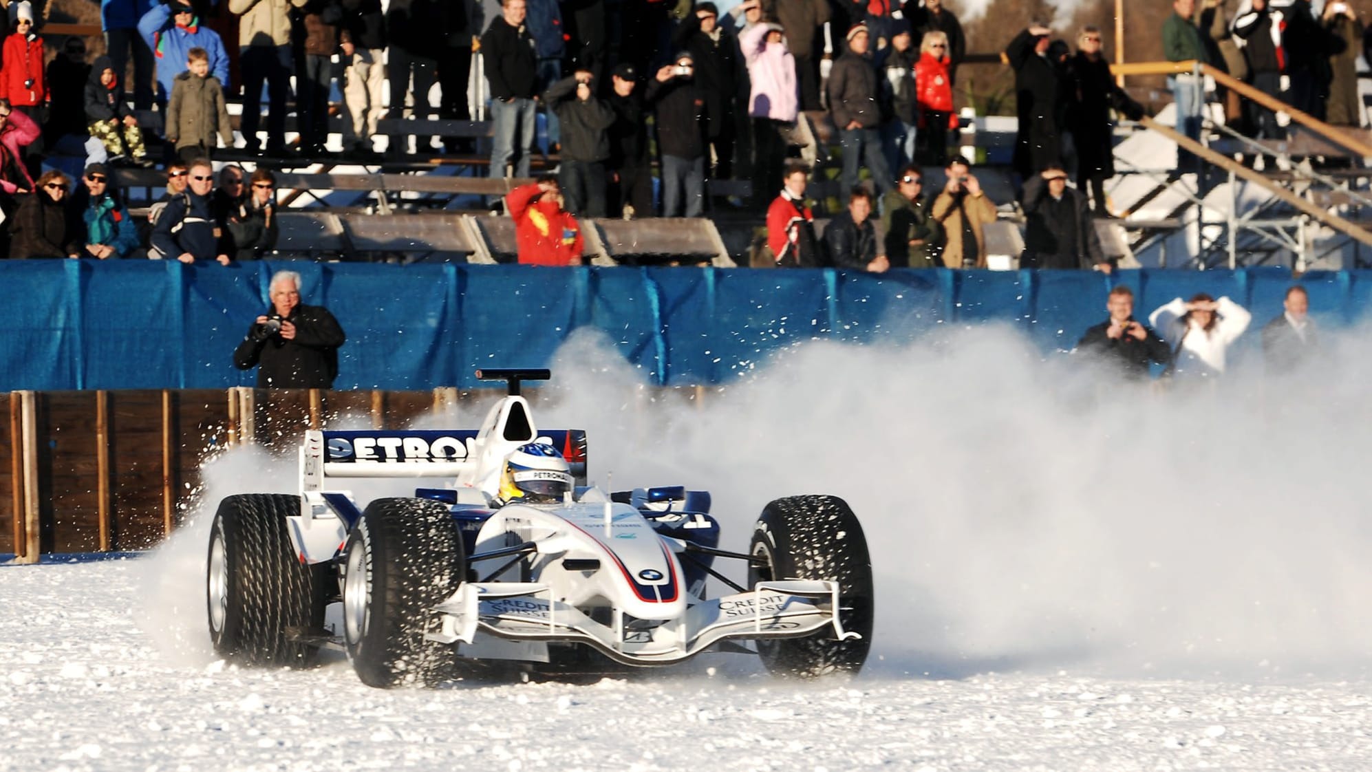 12 other times F1 and snow have come together!